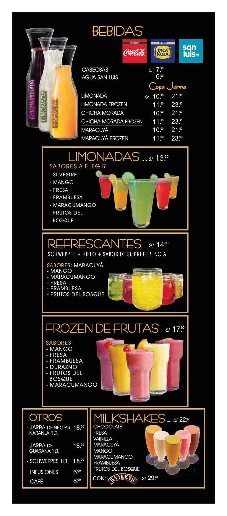 Rustica Club - Carta